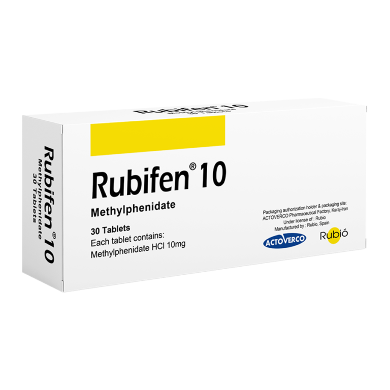 Rubifen® (Methylphenidate) - Actoverco Pharmaceutical Company